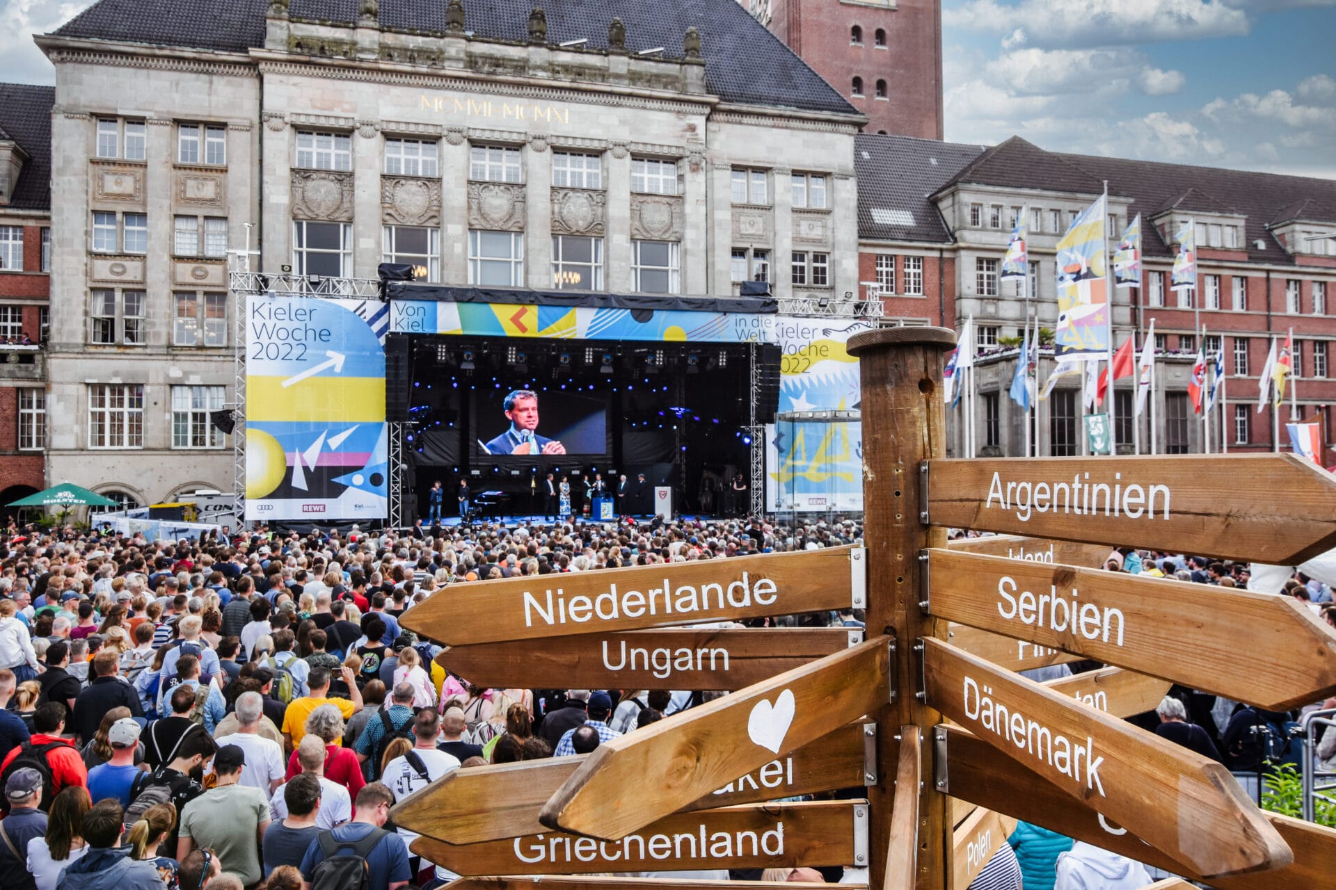 Robert Habeck eröffnet Kieler Woche 2022 | Crucero